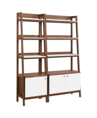 Click here for Modway Bixby Wood Bookshelves  Set of 2 prices