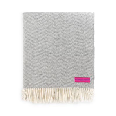 Click here for Prince of Scots Herringbone Merino Wool Throw prices