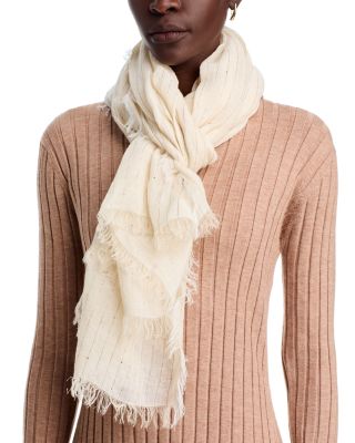 Click here for Fabiana Filippi Linen Blend Sequin Scarf prices