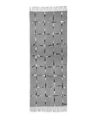 Click here for Fraas Punch Needle Windowpane Scarf prices