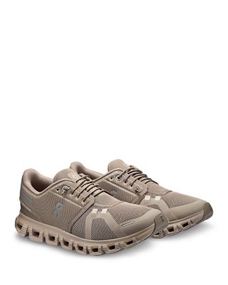Click here for On Womens Cloud 6 Running Sneakers in Cinfer Fog prices