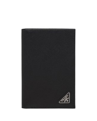 Prada Saffiano Leather Passport Holder | Bloomingdale's Men
