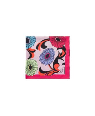 Click here for Prada Printed Silk Twill Scarf prices