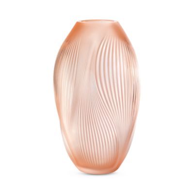 Click here for Lalique Alize Vase  Coral prices