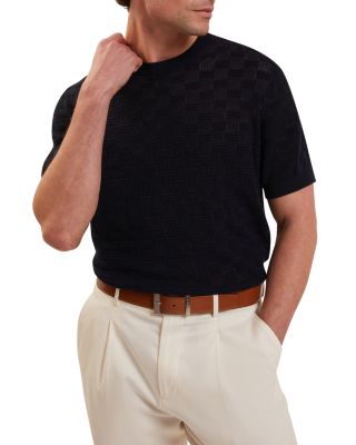 Click here for Ted Baker Watts Textured T-Shirt prices