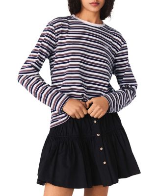 Click here for Maje Striped Long Sleeve Tee prices