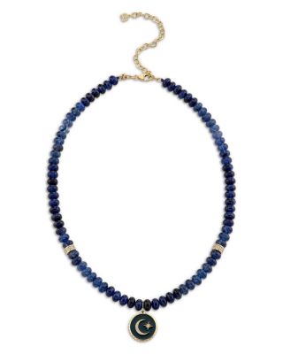 Click here for Sydney Evan 14K Yellow Gold Celestial Sapphire Bea... prices