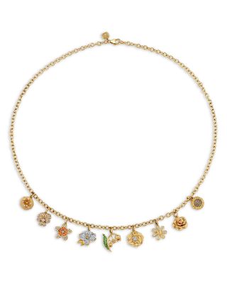 Click here for Sydney Evan 18K Yellow Gold Floral Multi Gemstone... prices