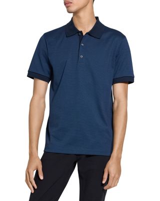 Click here for Theory Geo Polo in Mod Jacquard prices