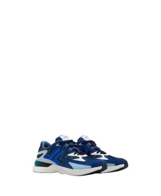 Click here for Lanvin Unisex Jla Sneakers in Mesh and Metallic Le... prices
