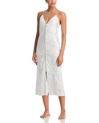 Click here for Olivia von Halle Silk Slip Dress prices