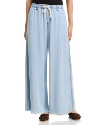 Click here for Vintage Havana Washed Denim Wide Leg Pants prices