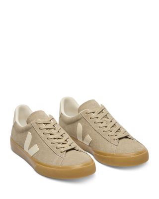 Click here for Veja Mens Campo Suede Taupe Sneakers prices