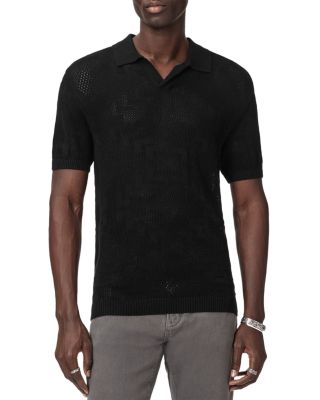 Click here for John Varvatos Corso Crochet Polo Shirt prices