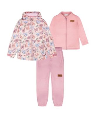 Click here for Deux par Deux Girls 3-in-1 Two-Piece Mid-Season Ou... prices