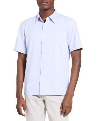 Click here for Theory Irving Regular Fit Short Sleeve Shirt prices