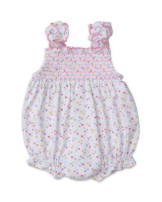 Click here for Kissy Kissy Girls Printed Smocked Bubble Romper -... prices