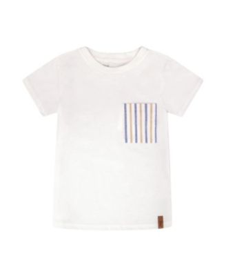 Click here for Deux par Deux Boys Short Sleeve Jersey T-Shirt wit... prices