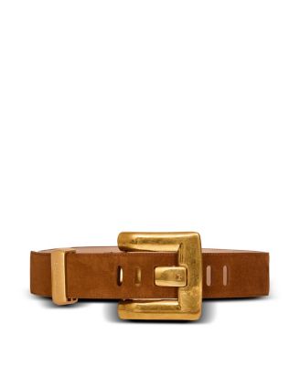 Click here for Balmain Anthem Suede Leather Belt prices