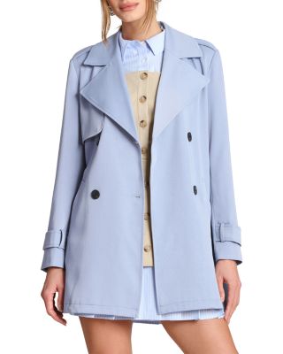 Click here for Avec Les Filles Drapey Mid Length Trench Jacket prices