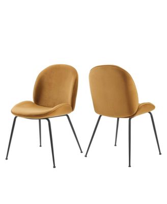 Click here for Modway Scoop Black Powder Coated Steel Leg Perform... prices