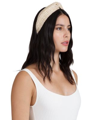 Click here for Eugenia Kim Trish Straw Headband prices
