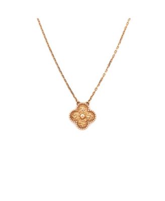 Click here for Pre-Owned Van Cleef & Arpels Vintage Alhambra Pend... prices