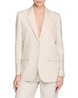 Click here for Sandro Birkin Striped Tailored Jacket prices