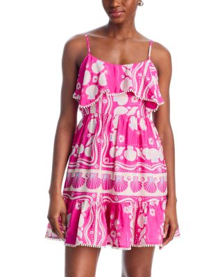 Click here for Aqua Ruffle Mini Dress - Exclusive prices