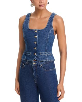 Click here for Cinq a Sept Denim Rowena Top prices