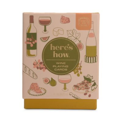 Click here for Gentlemens Hardware Heres how Wine Playing Cards prices