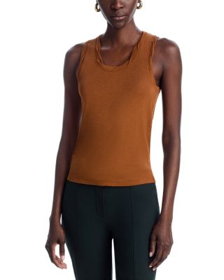 Click here for Theory Twist Band Soft Tank Top prices