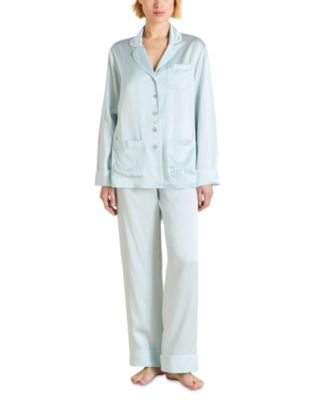 Click here for Olivia von Halle Silk Woven Long Pajama Set prices