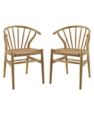 Click here for Modway Flourish Spindle Wood Dining Side Chair  Se... prices