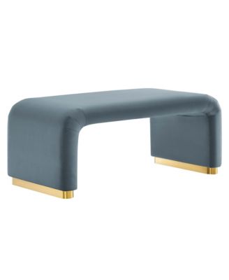 Click here for Modway Koda Performance Velvet Waterfall Ottoman prices