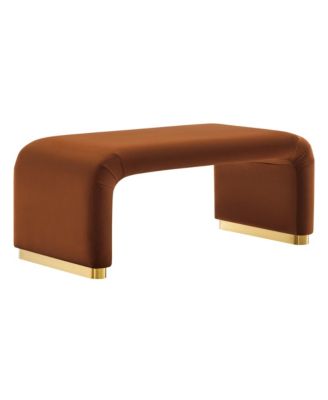 Click here for Modway Koda Performance Velvet Waterfall Ottoman prices