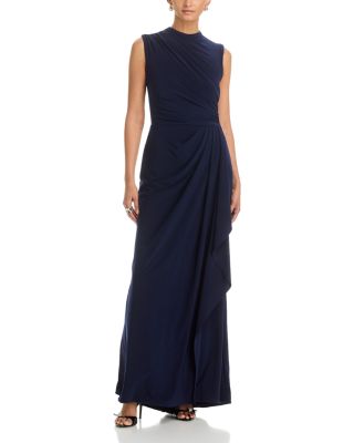 Click here for Aqua Draped Gown - Exclusive prices