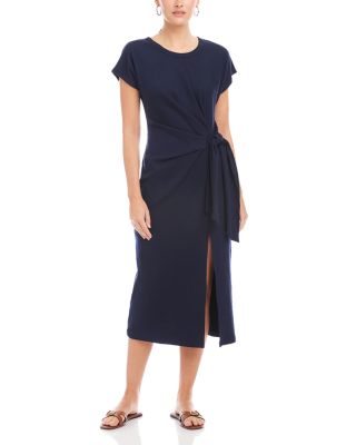 Click here for Fifteen Twenty Marisa Side Knot Midi Dress prices