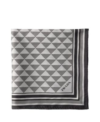 Click here for Prada Jacquard Silk Scarf 55X55 prices