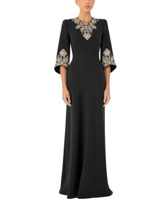 Click here for Jenny Packham Ice Cascade Embellished Dress prices