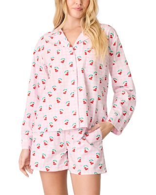 Click here for Pj Salvage Afterparty Poplin Pajama Set prices