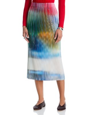 Click here for Pleats Please Issey Miyake Obscure Pleats Skirt prices