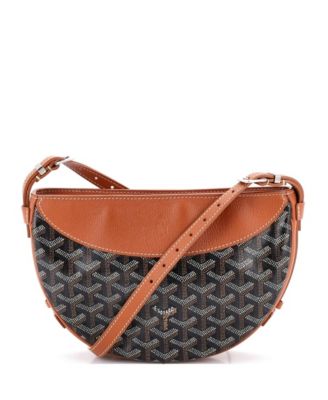 Click here for Pre-Owned Goyard Hirondelle Shoulder Bag Coated Ca... prices