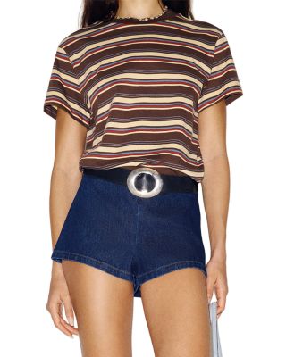 Click here for Reformation Rowan Crewneck Tee prices