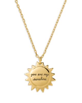 Click here for kate spade new york You Are My Sunshine Pendant Ne... prices