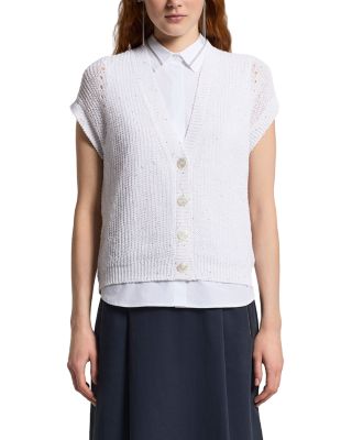 Click here for Peserico Knitted Sleeveless Sweater prices