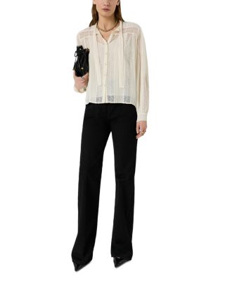 Click here for Gerard Darel Cyrana Lace Blouse prices