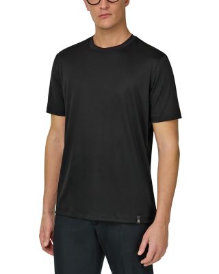 Click here for Boggi Milano Regular Fit Silk Blend Crewneck T-Shi... prices