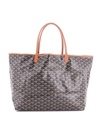 Click here for Pre-Owned Goyard Gm Saint Louis Tote Coated Canvas prices