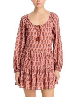 Click here for Paige Boardwalk Tiered Mini Dress prices